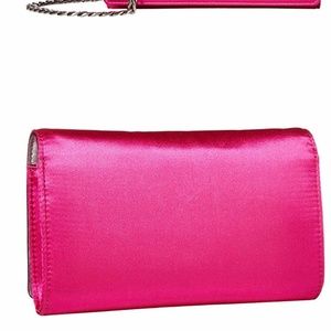 J. Crew | Bags | Jcrew Chain Wallet Satin Handbags | Poshmark